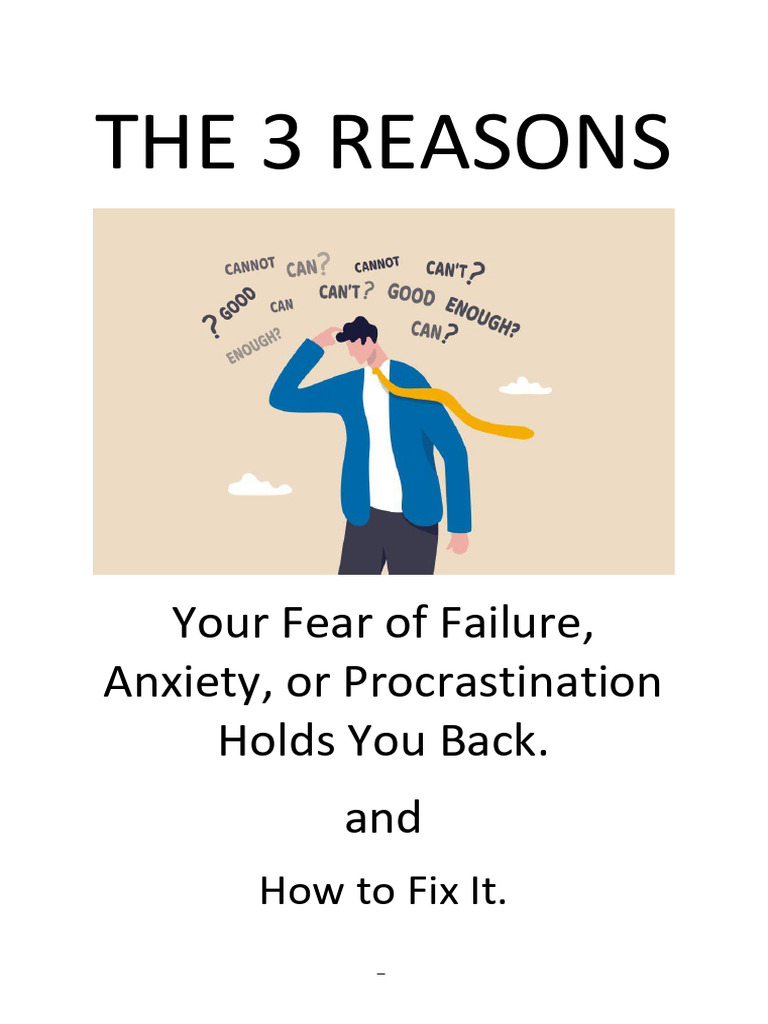 The 3 REASONS by Emmanuel Berger | PDF | Procrastination | Professional ...