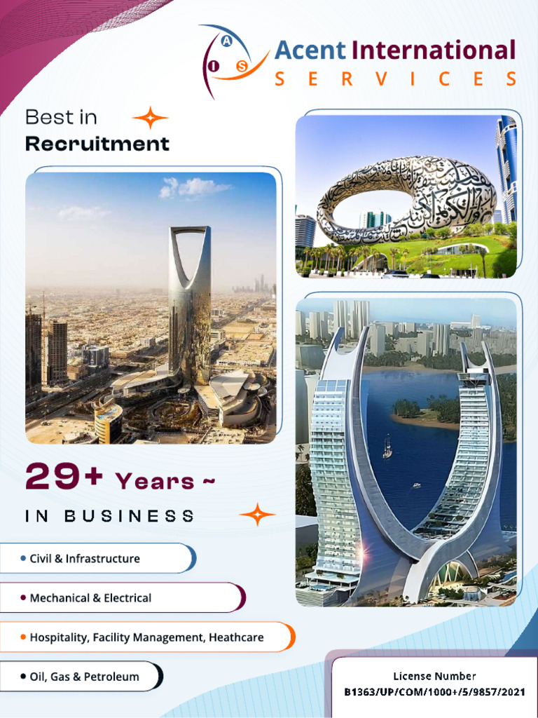 Acent - International Services - Company Profile | PDF | Recruitment