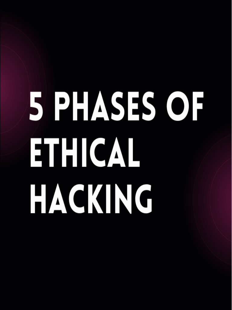 Phases of Ethical Hacking 1731930425 | PDF