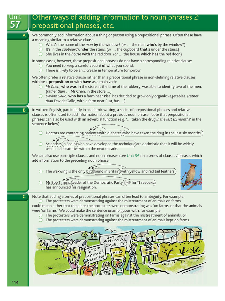 Relative Clause | PDF | Preposition And Postposition | Phrase