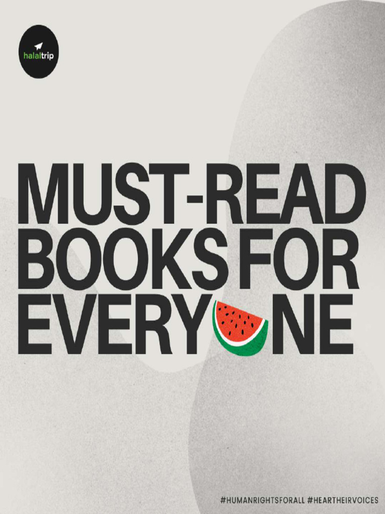 Must Read Books For Everyone HalalTrip 1703053580 | PDF