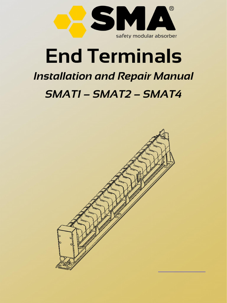SMA End Terminals Installation Guide | PDF | Screw | Concrete