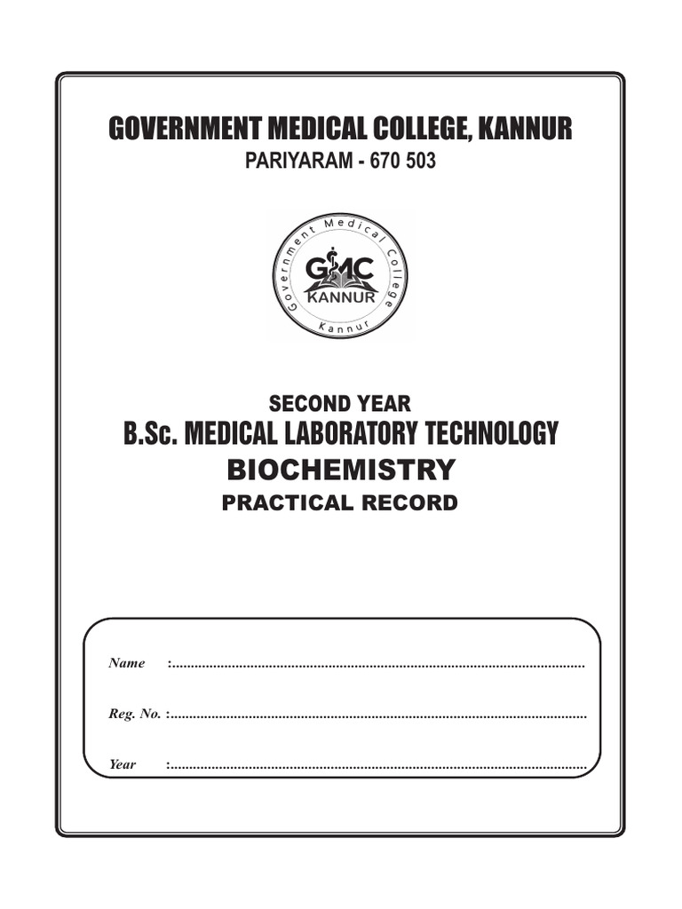 Biochemistry Record | PDF