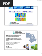 Chlorination Solution Tables | PDF | Chlorine | Chemical Substances