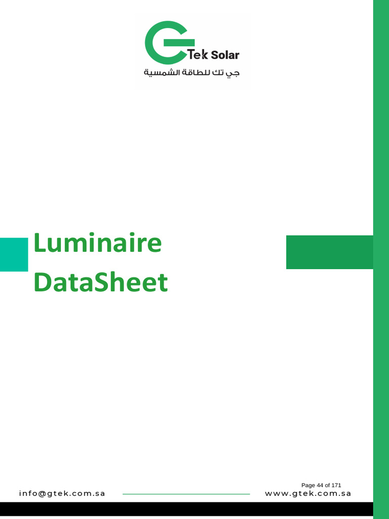3part led | PDF | Lighting | Street Light