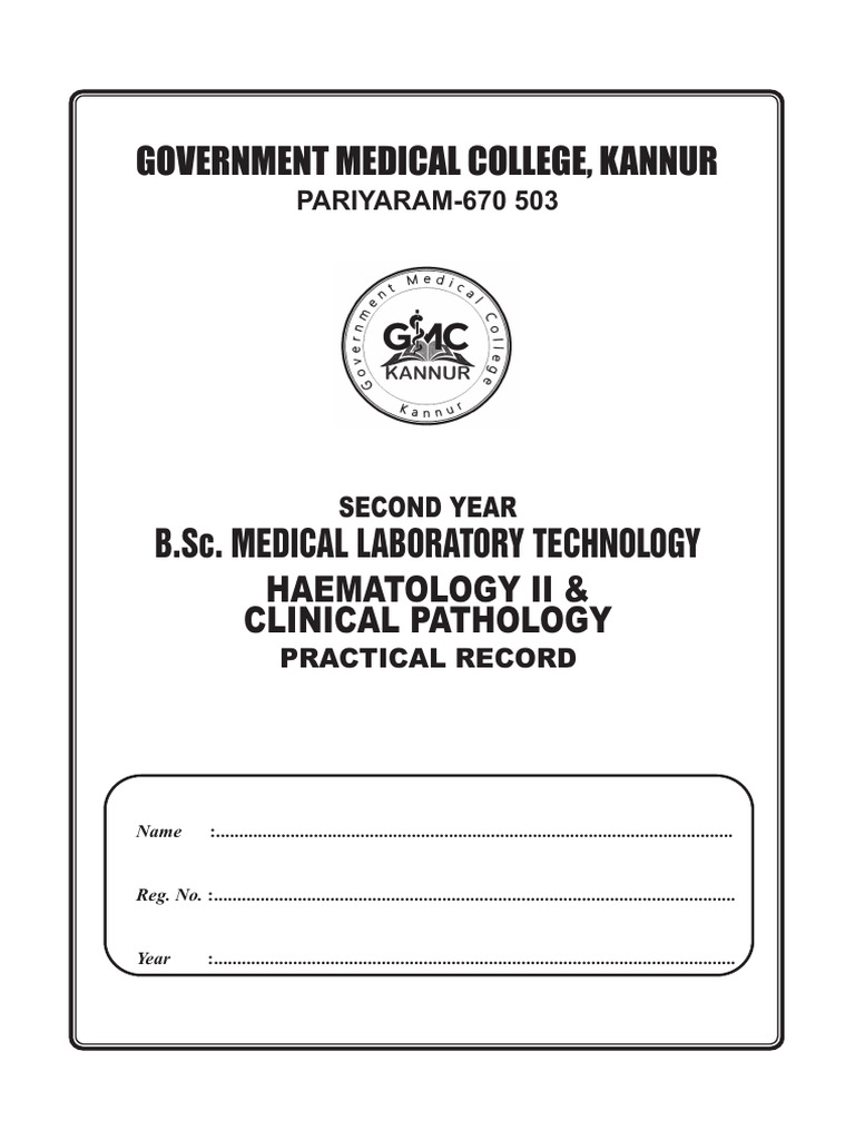 Haematology & Clinical Pathology | PDF