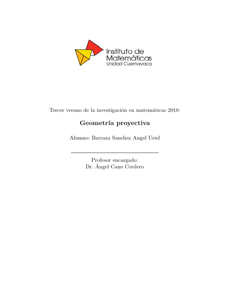 Angel Barraza Sanchez | PDF | Perspectiva (Gráfica) | Conceptos matemáticos