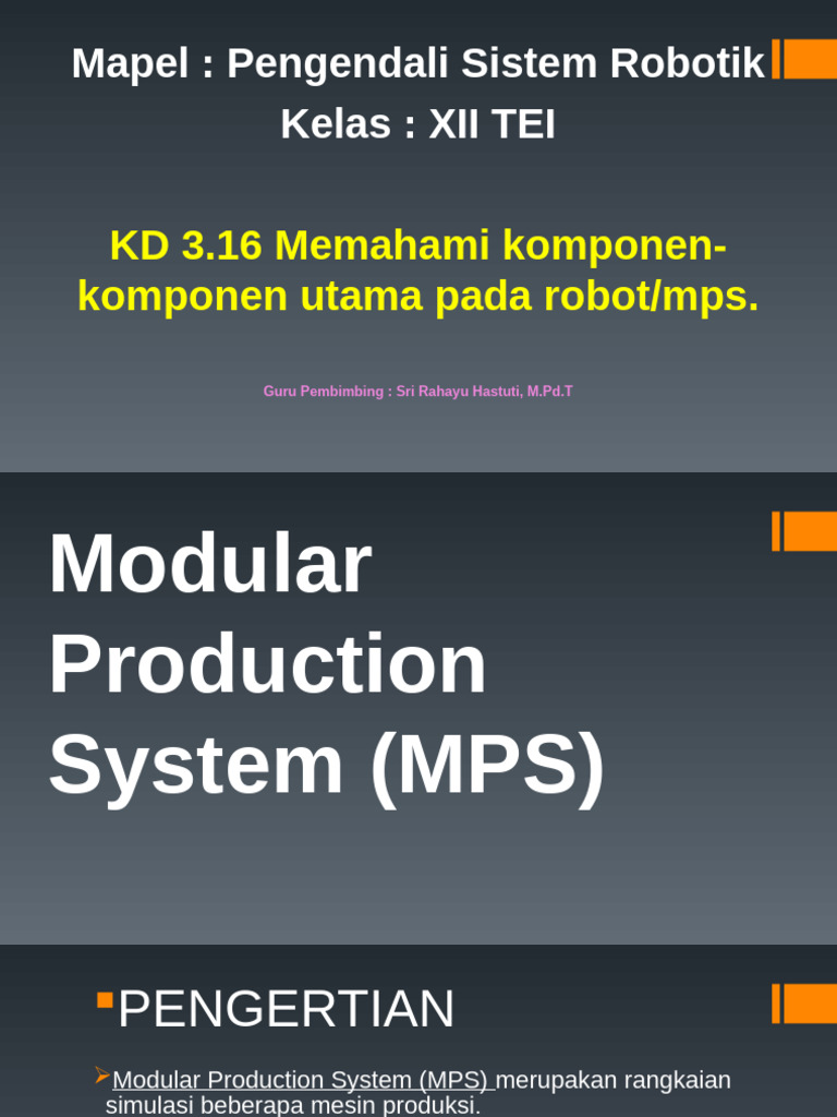 Komponen MPS | PDF