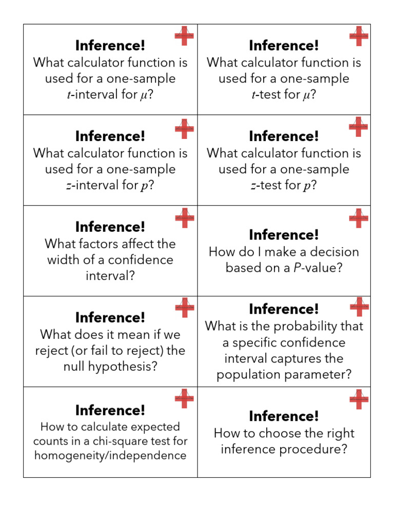 14-Official Stats Medic AP Exam Flash Cards 7 | PDF