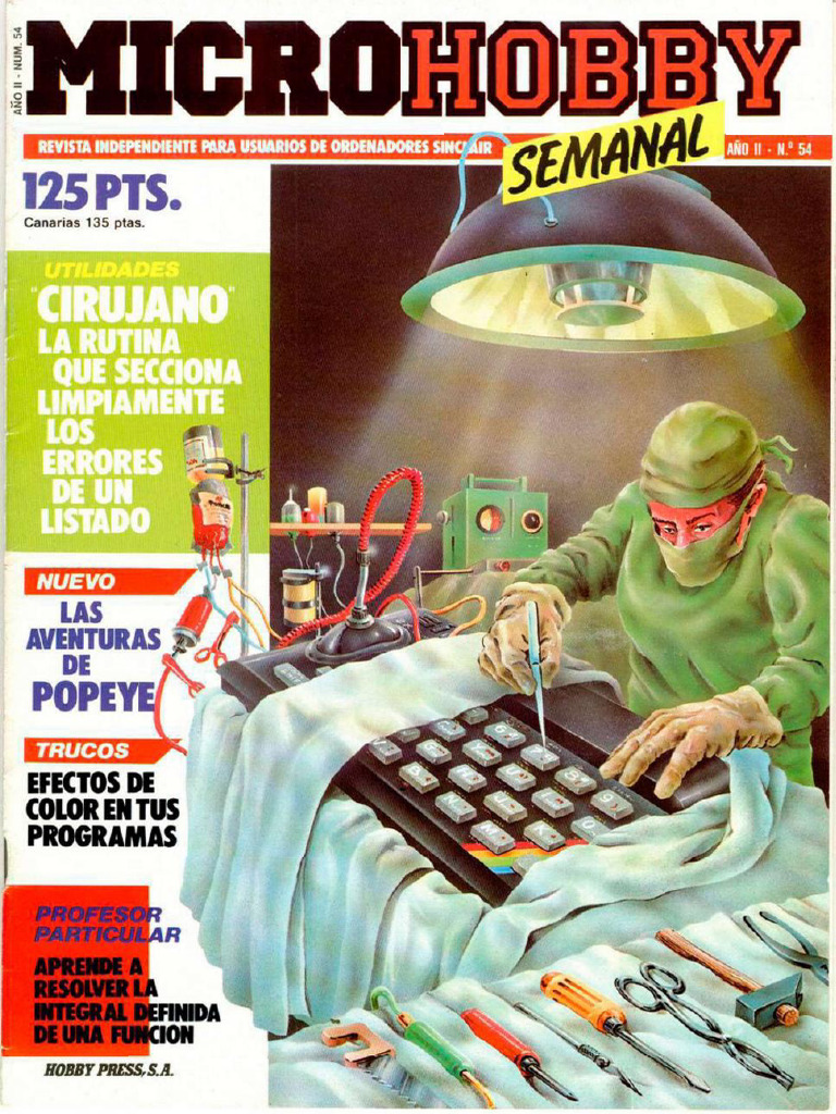 MicroHobby_054 | PDF | Toreo | Microcomputadoras