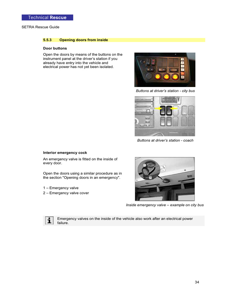 SETRA Resque Guide - Cut - Split - 35 | PDF