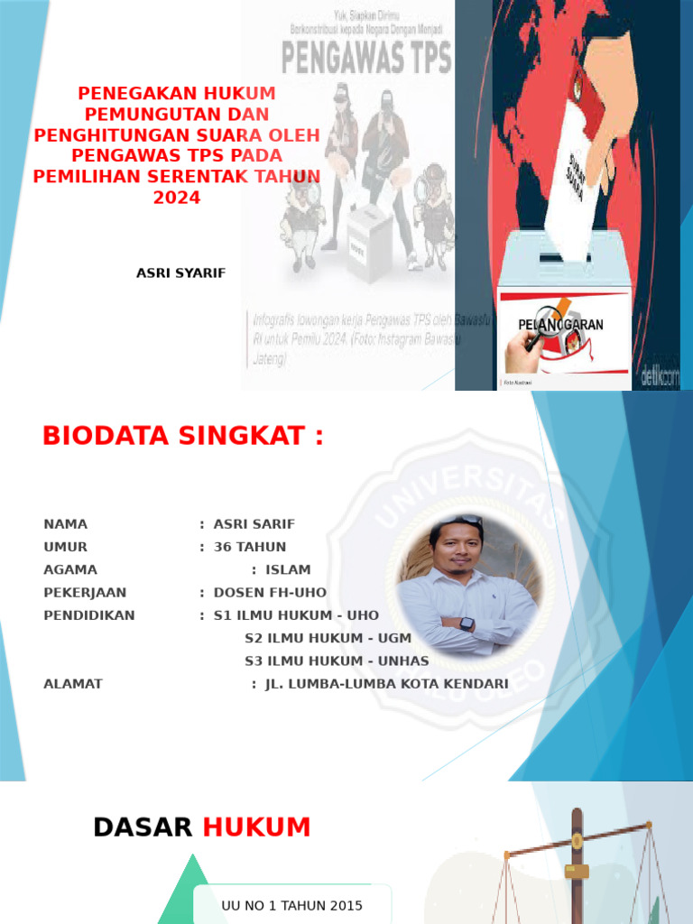 Ppt Pengawas Tps | PDF