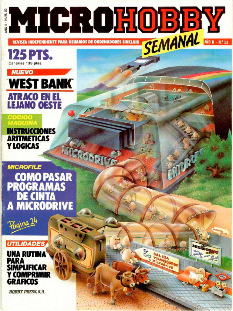 MicroHobby 053 | PDF | Equipo de oficina | Informática