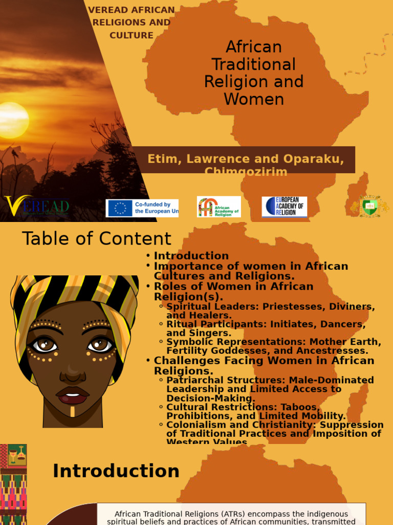 Presentation On African Traditional Religion and Women | PDF | Rituals ...