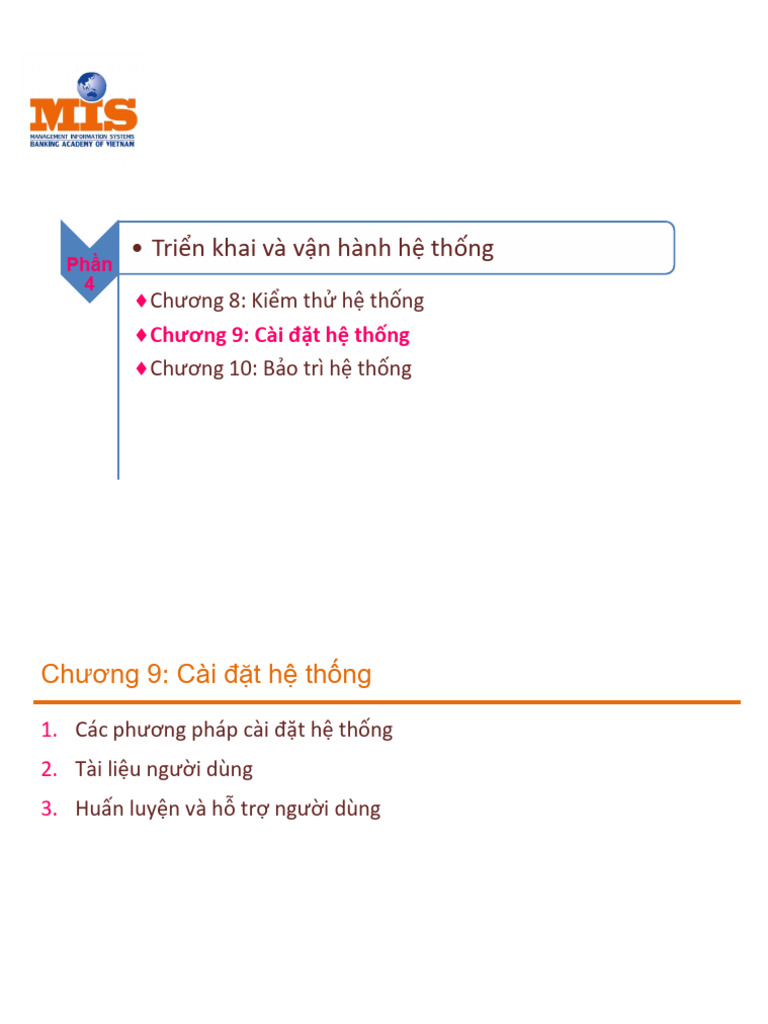 Ch9 CaiDatHeThong | PDF