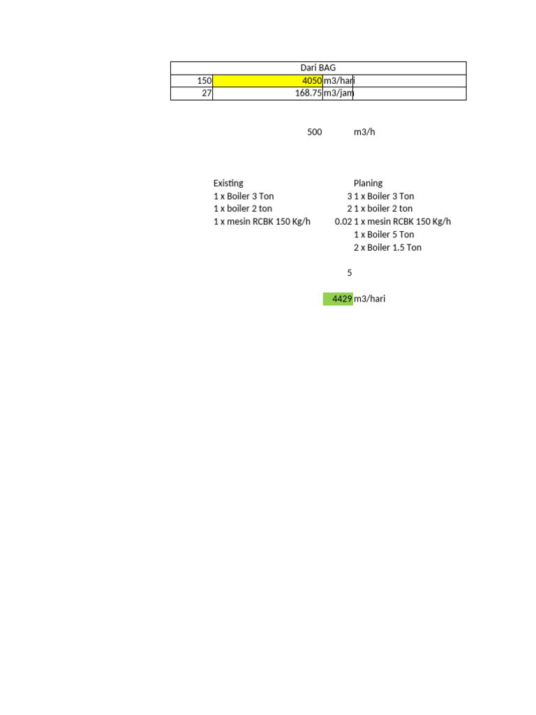 Perhitungan Gas CNG | PDF