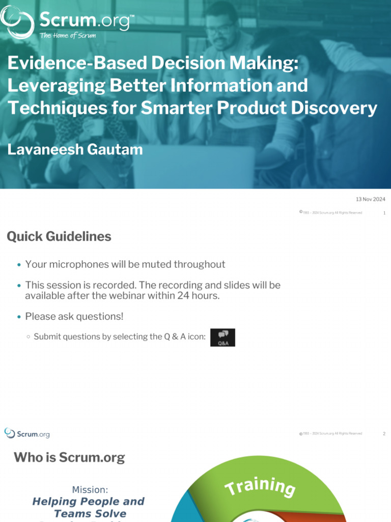 Evidence Based+Decision+Making+Leveraging+Better+Information+and ...