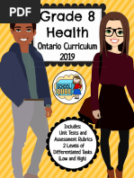 Grade 8 Healthy Eating & Activity Guide | PDF | Goal Setting ...