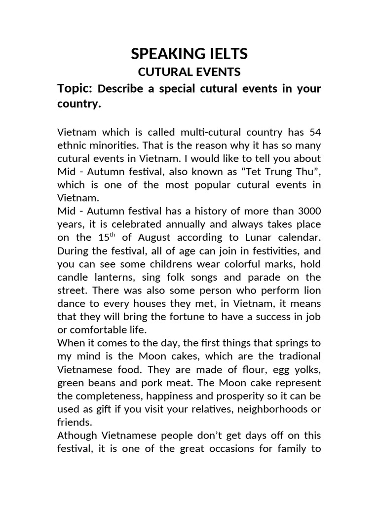 Speaking Ielts | PDF