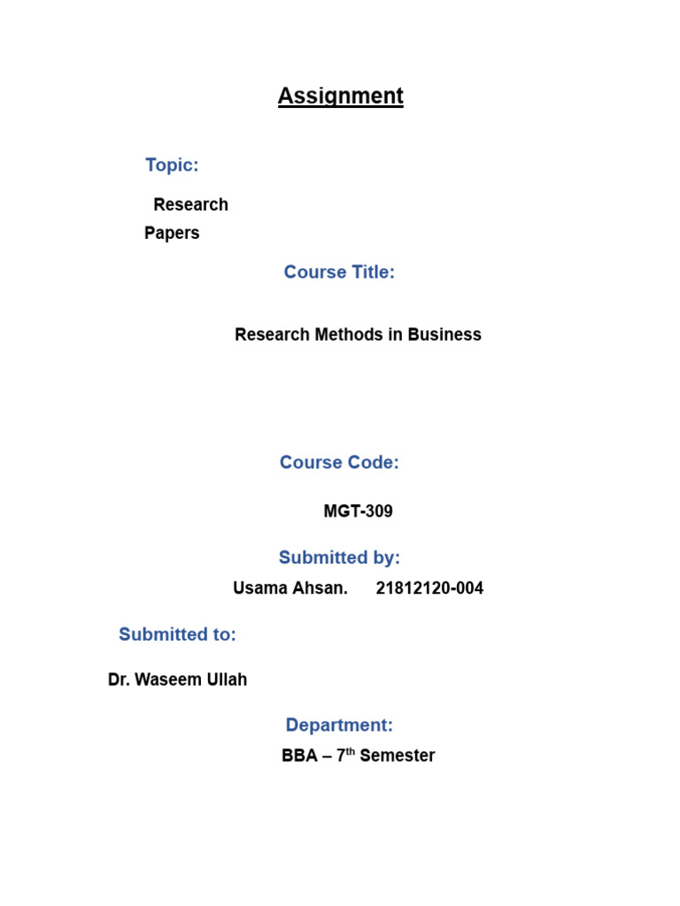 Assignment 1 Research Paper | PDF | Dividend | Corporate Governance