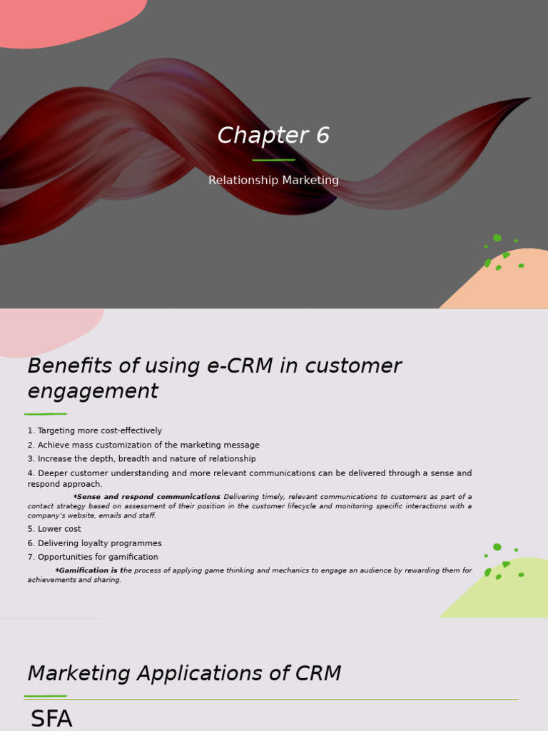 Chapter - 6 CRM - Digital | PDF | Online Shopping | Marketing