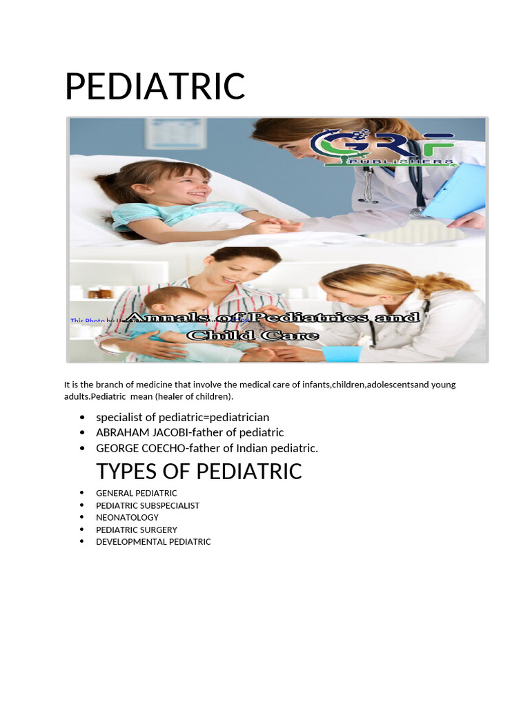 Pediatric | PDF