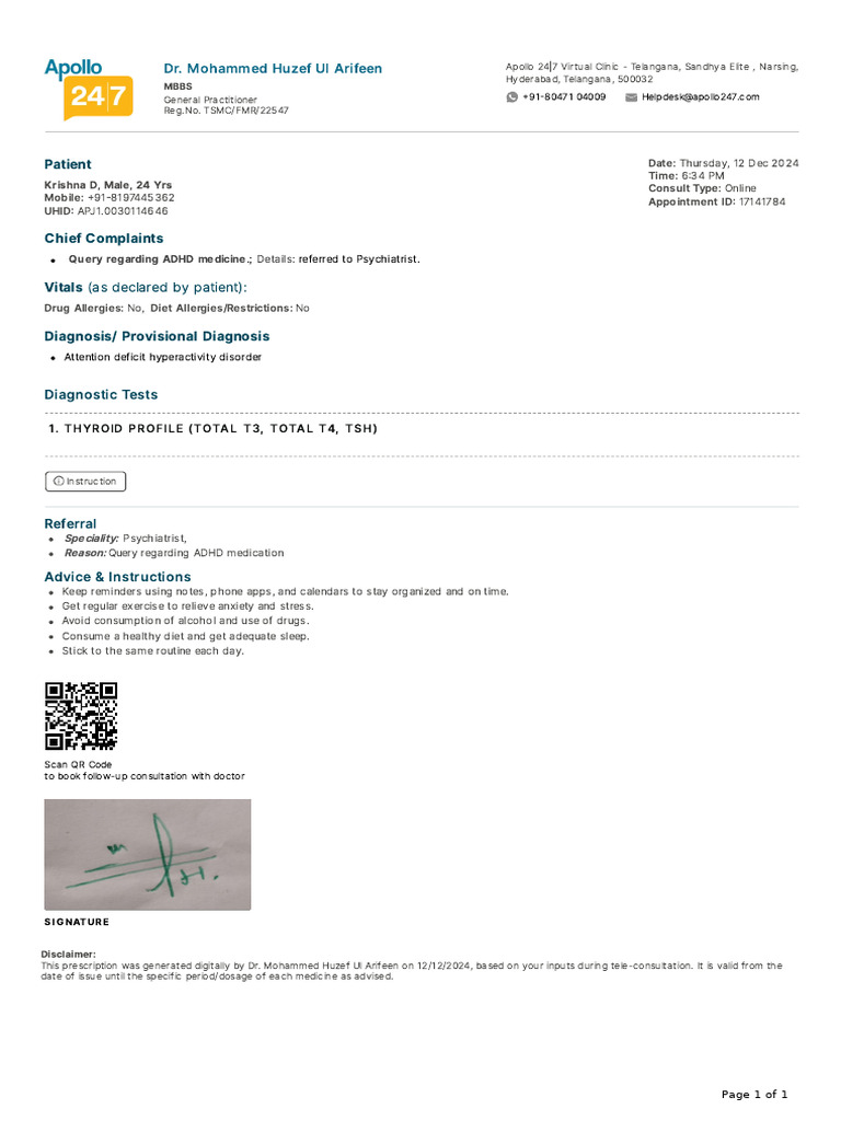 Prescription - Apollo 2471734008900372 | PDF