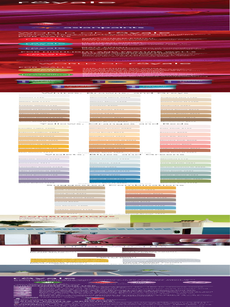 Royale Designer Shade Card (1) | PDF