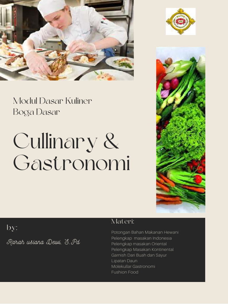 Modul Dasar Kuliner Boga Dasar CP 2 | PDF