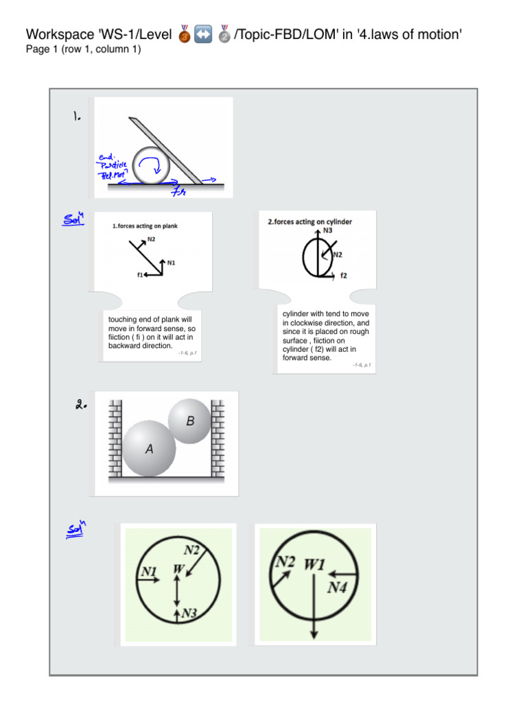 4.laws of Motion - LT | PDF