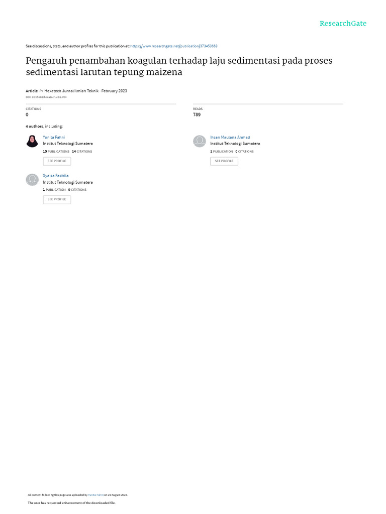 2023 Hexatech Yunitafahnidkk | PDF