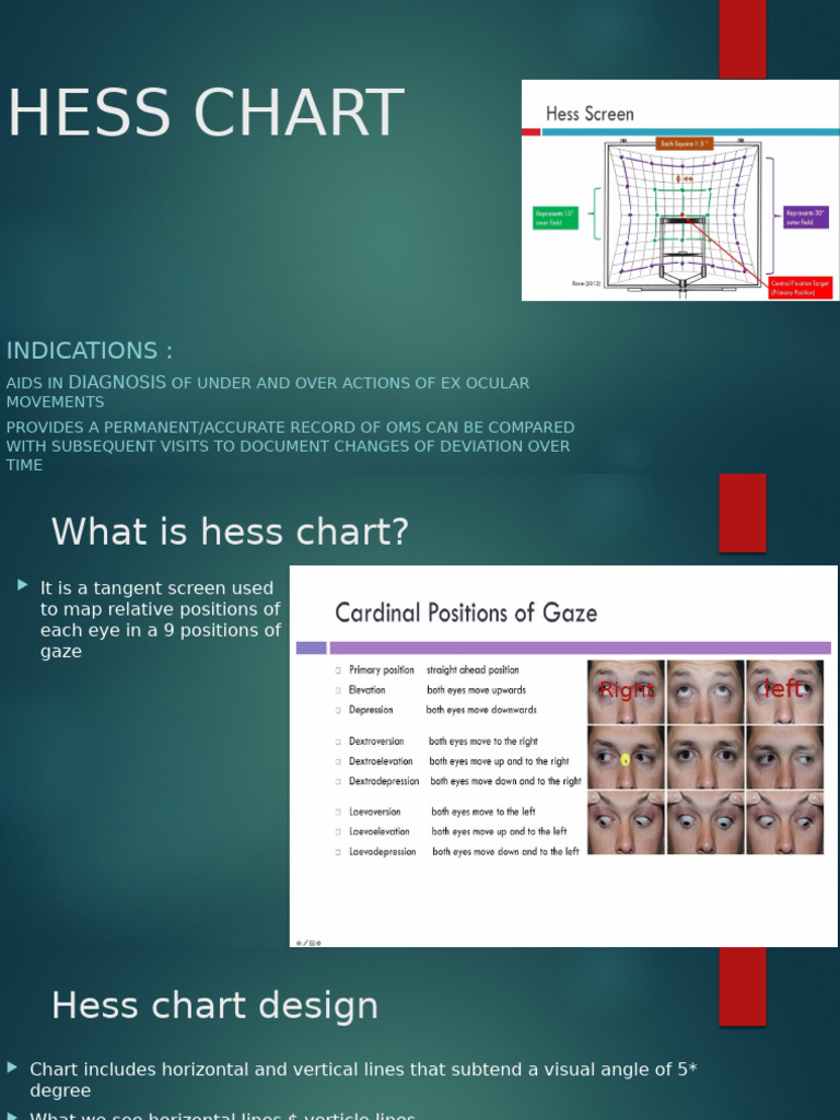 HESS CHART | PDF | Eye | Human Eye