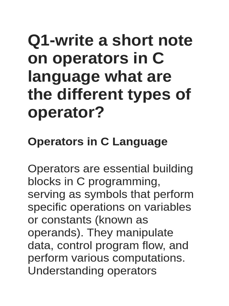 Pps Unit 2 Pdf Pointer Computer Programming Integer Computer 6349