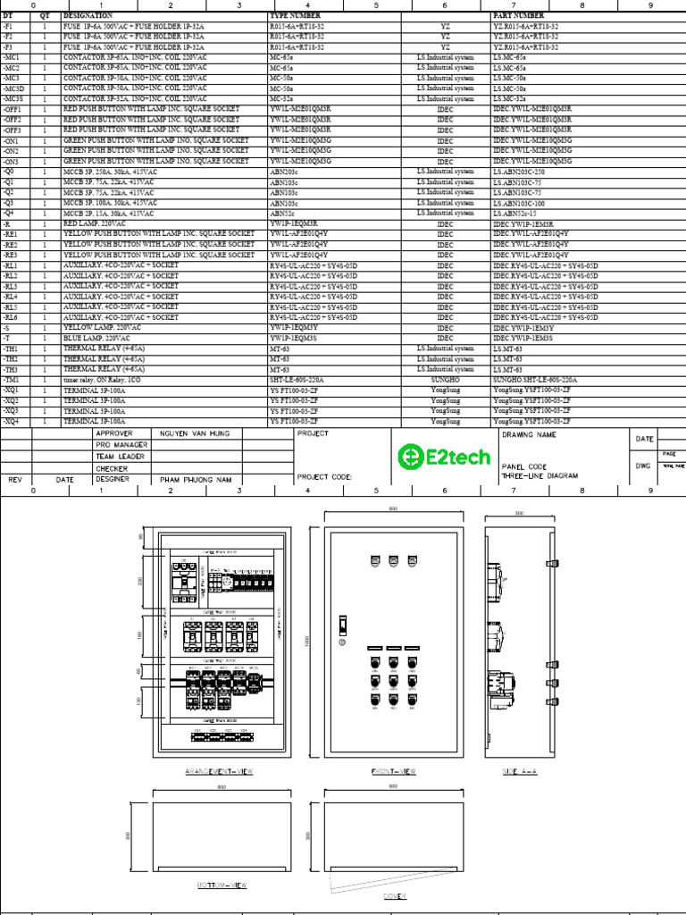 BAN-AUTOCAD | PDF | Electrical Components | Electrical Equipment