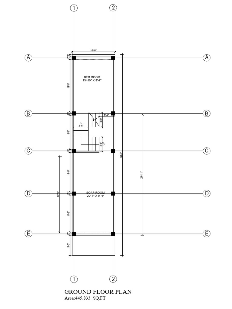 Plan Shyam Dai-Model Ground Floor | PDF