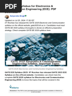 GATE 2026 ECE YouTube Roadmap | PDF