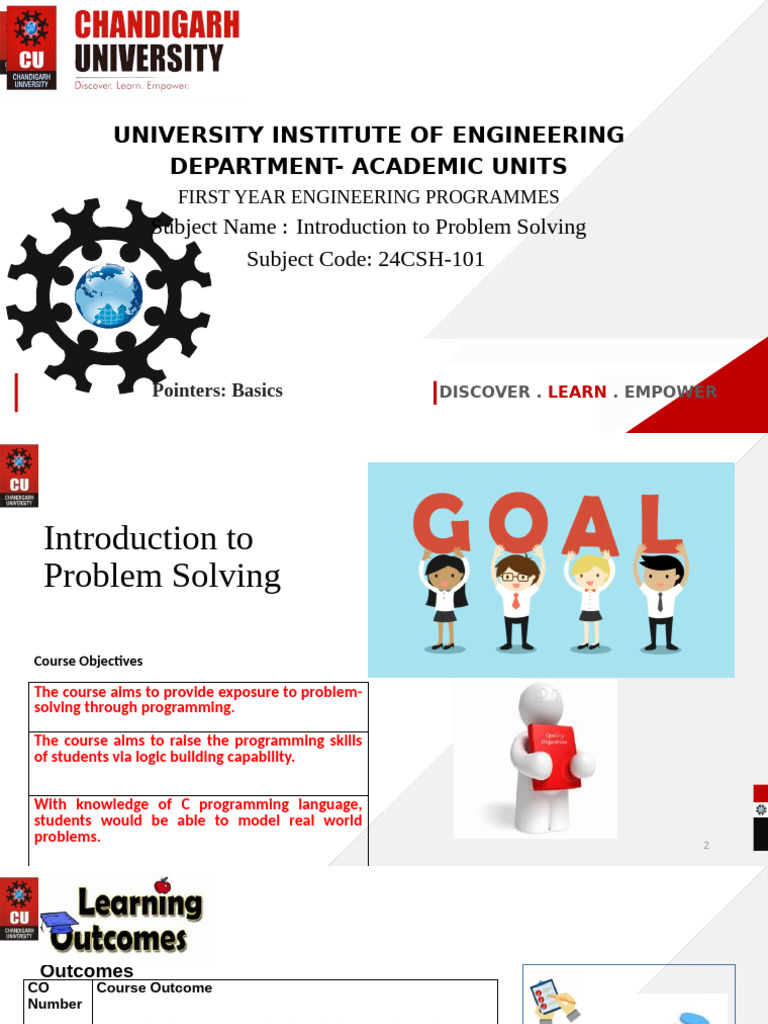 Lecture 311 Basics Of Pointers Pdf Pointer Computer Programming