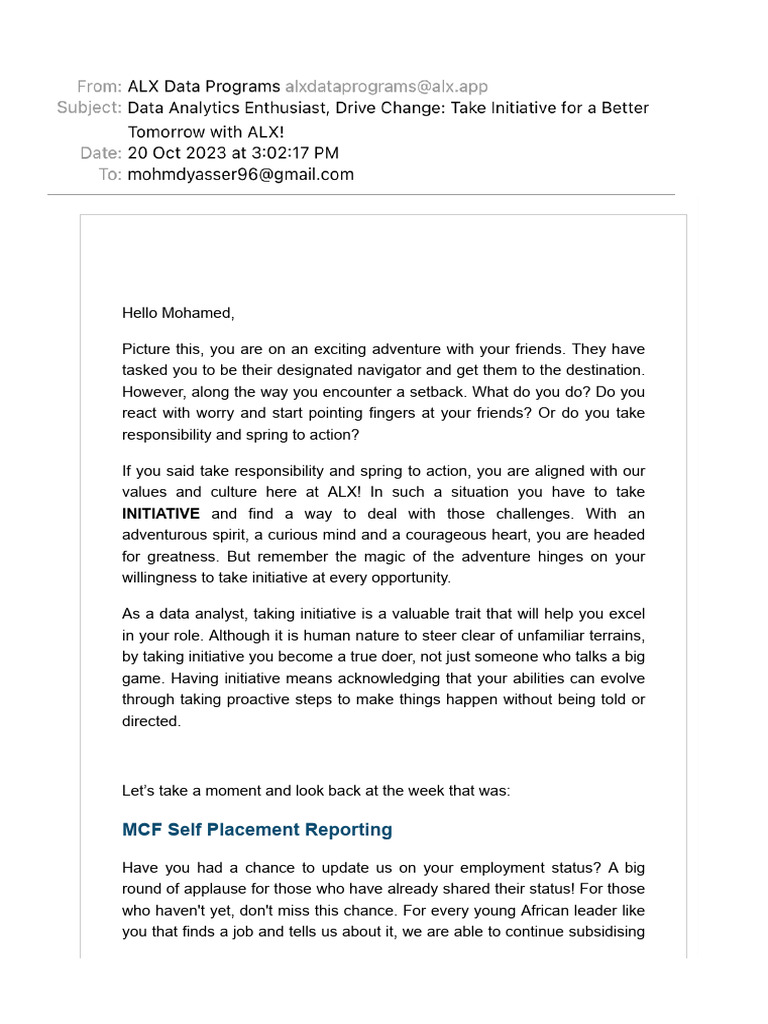 Data Analytics Enthusiast, Drive Change Take Initiative For A Better ...