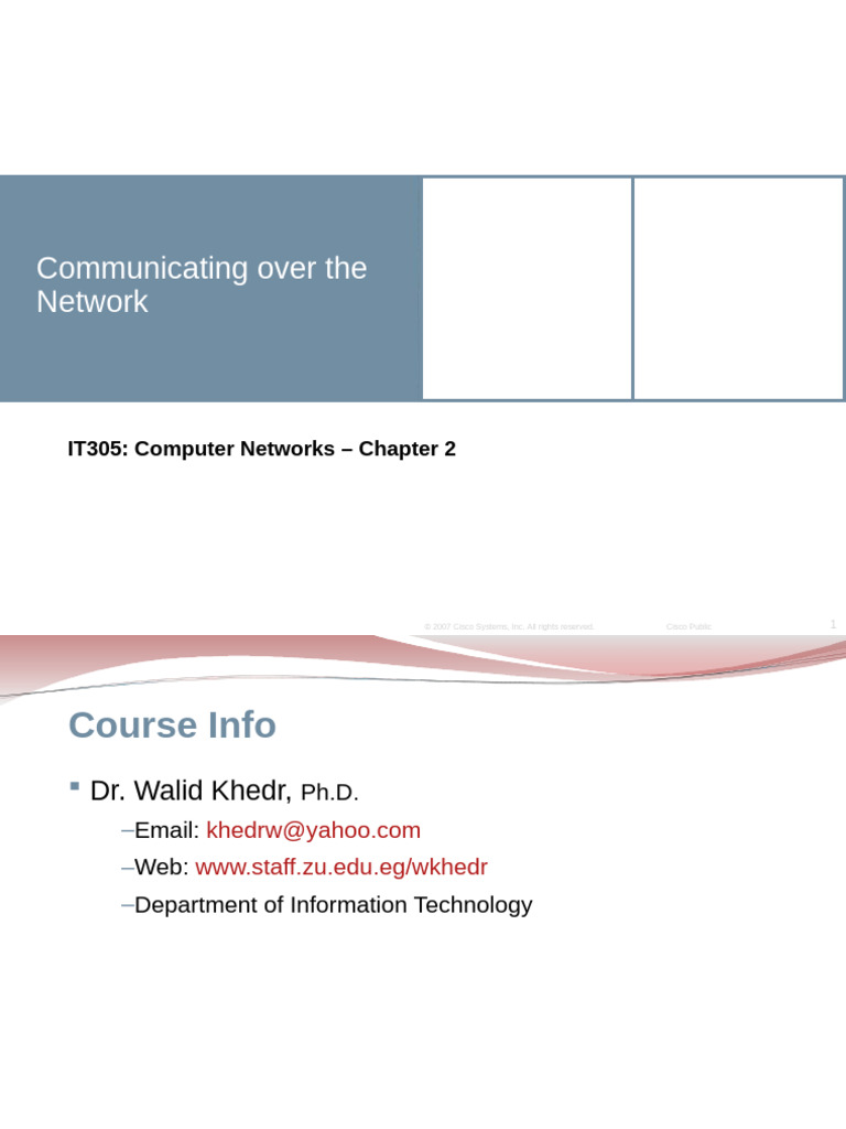 CN_Chapter2 | PDF | Computer Network | Osi Model