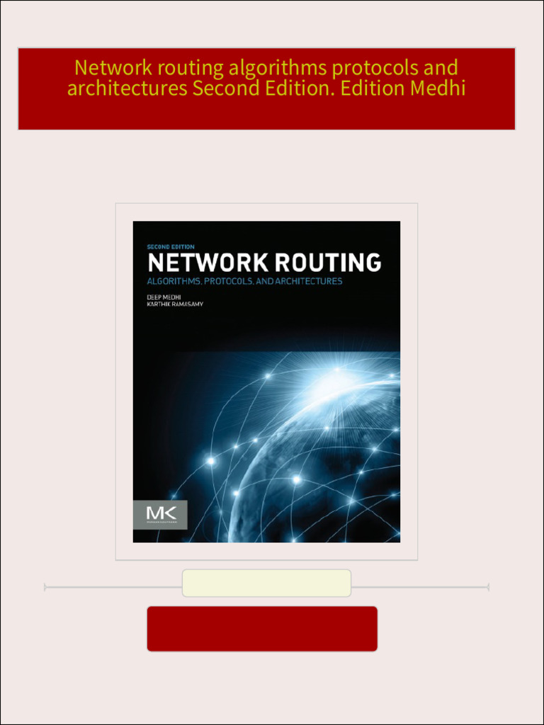 Complete Download Network Routing Algorithms Protocols And Architectures Second Edition Edition