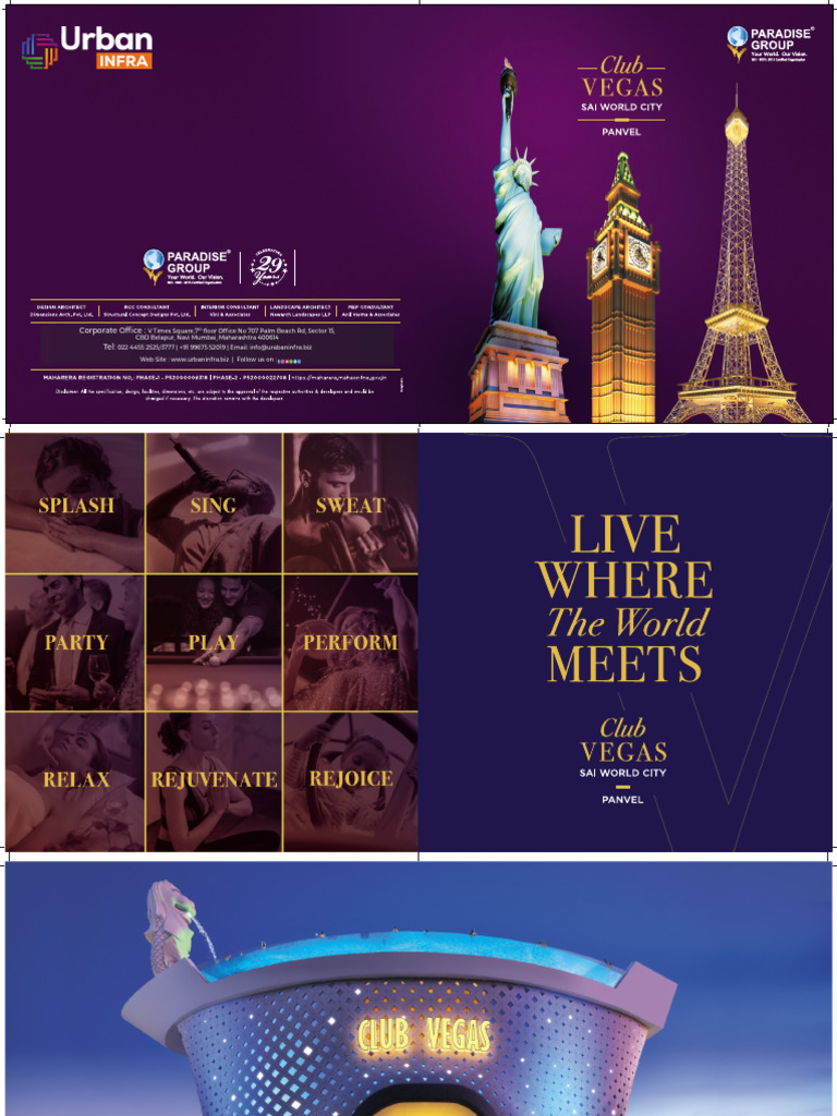 Club Vegas PDF Paradise Group Panvel | PDF