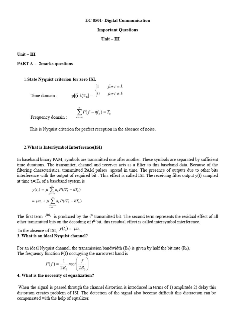 dc unit 3 | PDF | Telecommunications Engineering | Telecommunications