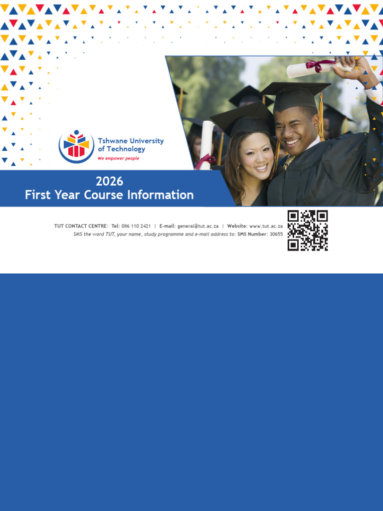 2026 First Year Course Information | PDF | University And College Admission