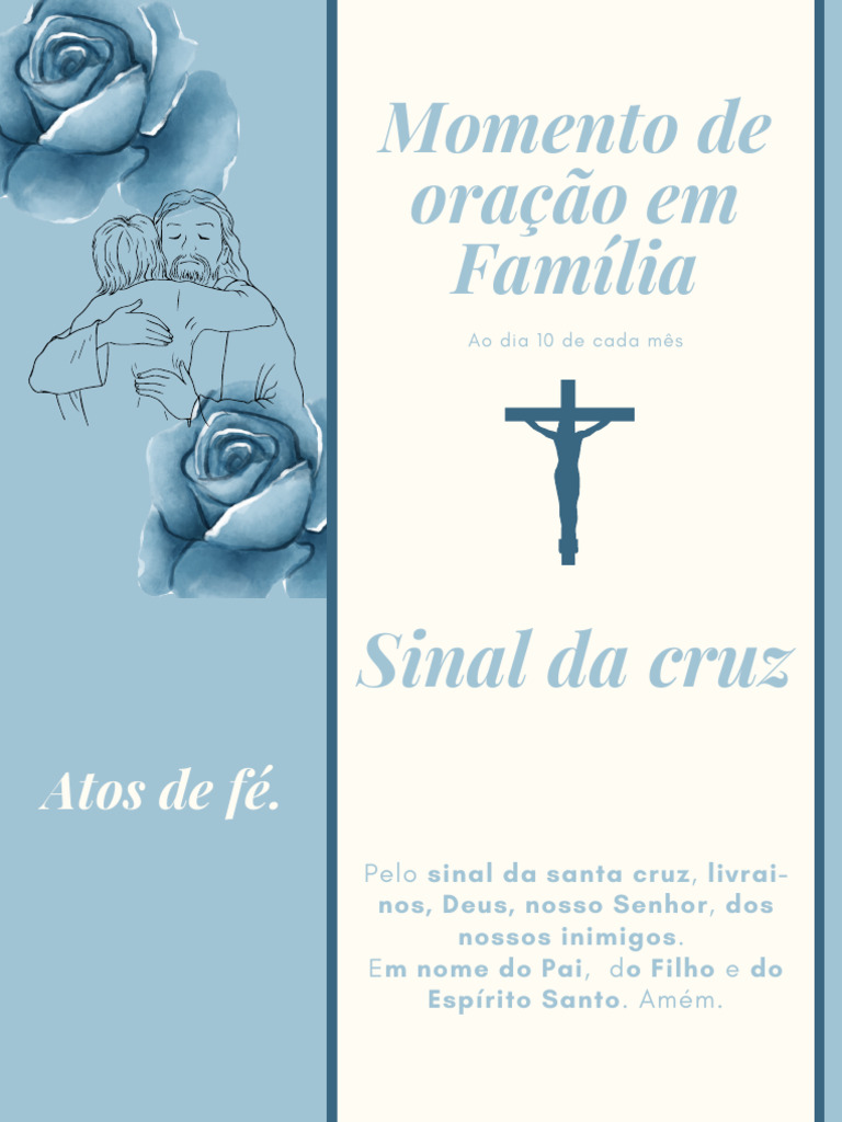 10072024 Momento Oração em família | PDF | Oração | Purgatório
