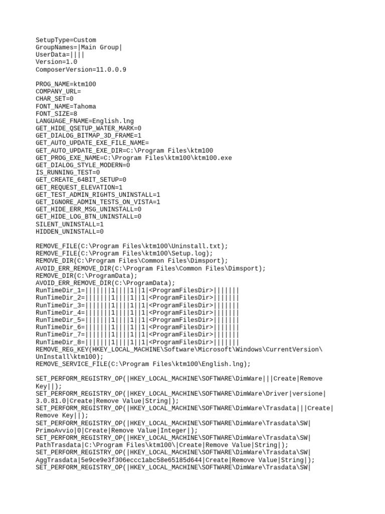 Un Install | PDF | Windows Registry | Microsoft Windows