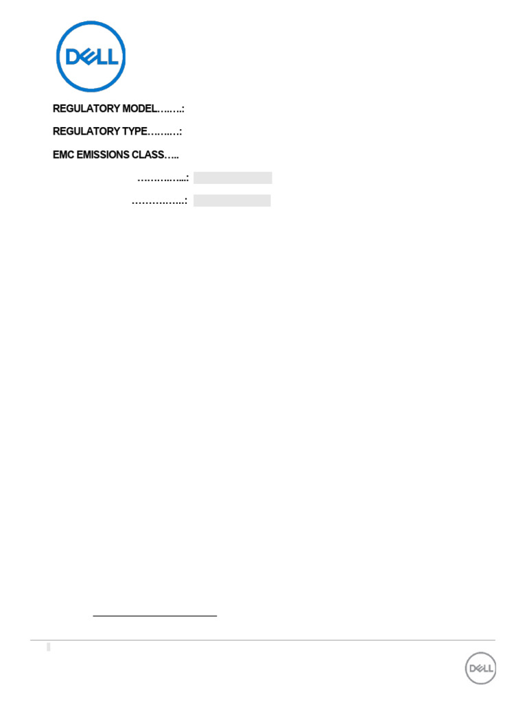 Dell PowerEdge MX760c Compliance Datasheet | PDF | Electromagnetic ...