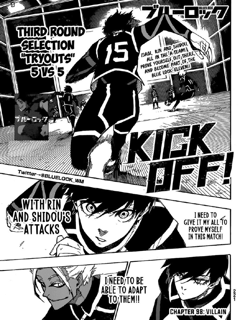 Blue Lock - CH 098 | PDF