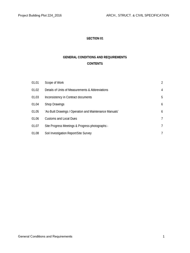 Section 1_General condition and requirement | PDF | Specification (Technical Standard ...