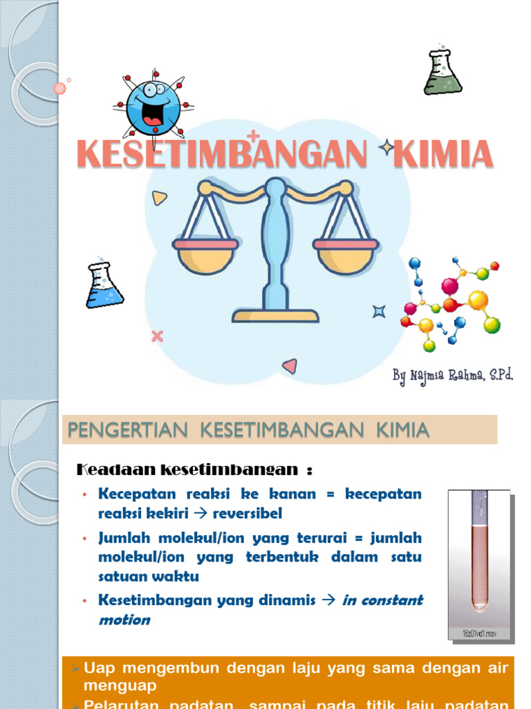 Kesetimbangan Kimia | PDF