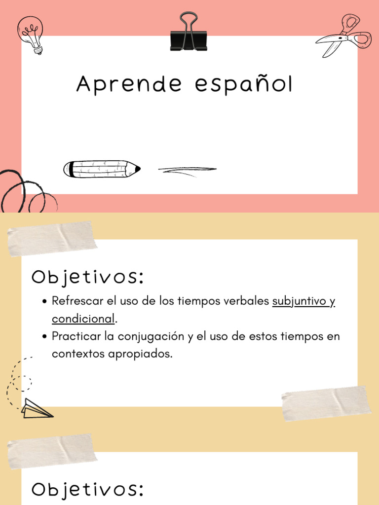 Presente Subjuntivo y Condicional Simple | PDF | Morfología Lingüística ...